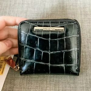Brahmin | Bags | Nwt Brahmin Mini Suri Black Veil Leather Wallet | Poshmark